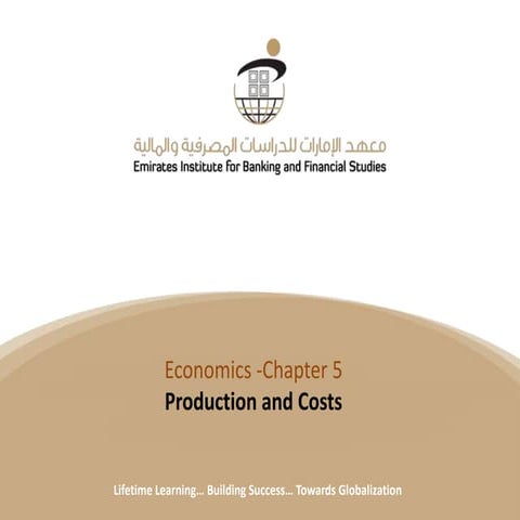 Economics ch 5 | PPT