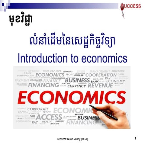 economics chapter1.pptx important to university student | PPTX