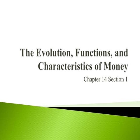 Economics chapter 14 section 1 | PPTX