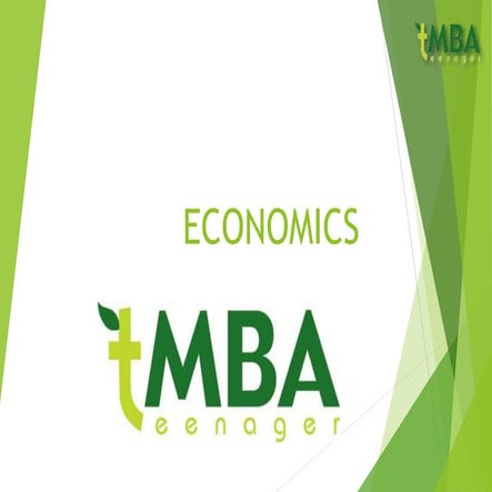 Chapter 3: Economics | PPT