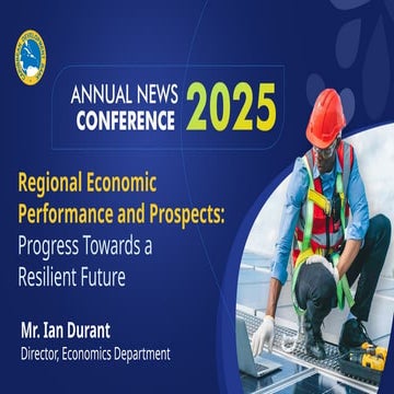 Regional Economic Performance and Prospects: Progress Towards a ...