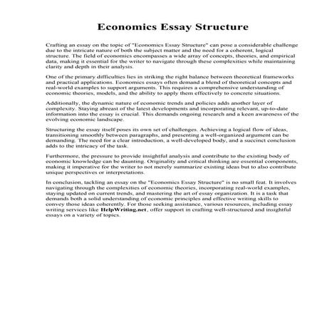 Essay On Economics.pdf