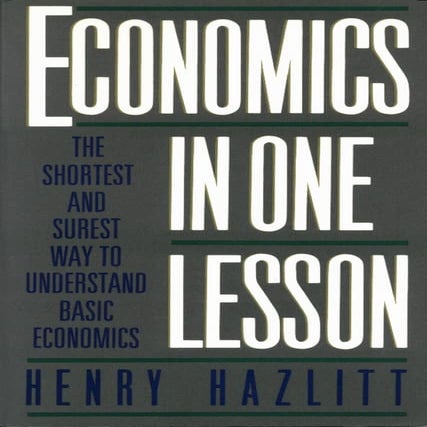 Economics in one lesson | PDF