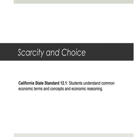 Economics (lesson 2) | PPT