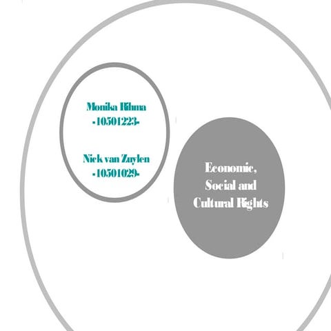 Economic, social & cultural rights | PPT