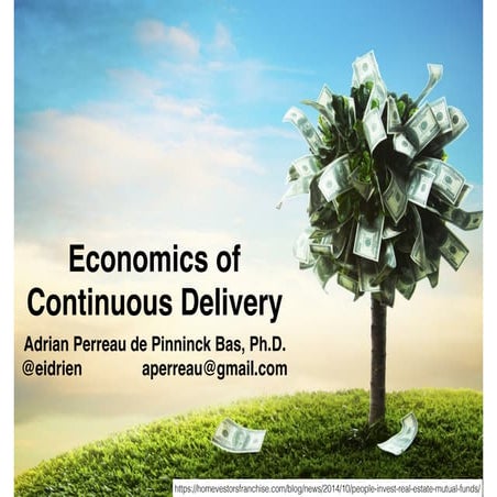 Economics of Continuous Delivery | PPT