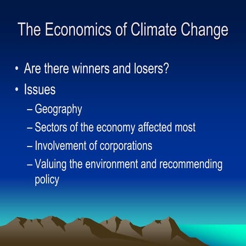Economics of Climate Change april 2023 .ppt
