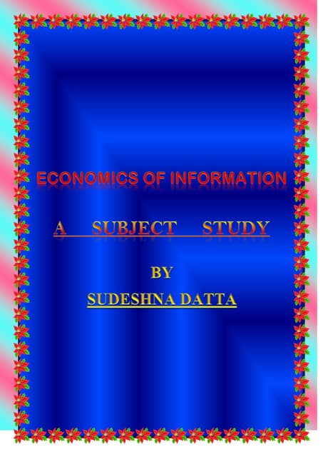 Information economics | PPT