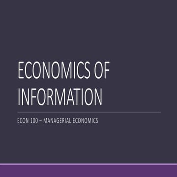 ECONOMICS OF INFORMATION MANAGERIAL ECONOMICS.pptx