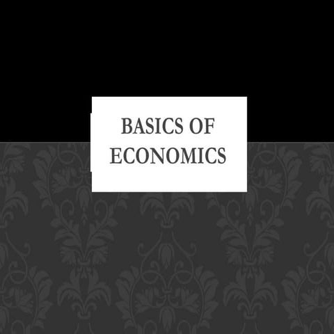 Economics | PPT