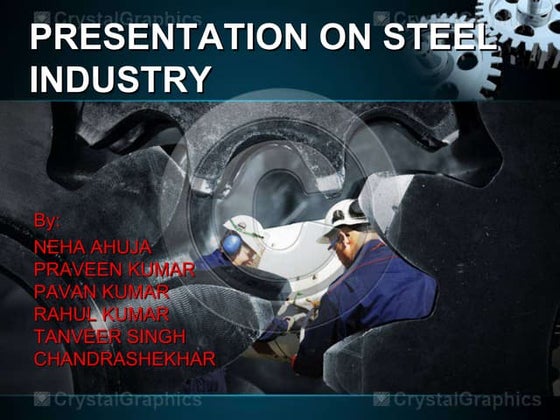 Iron and steel industry | PPT
