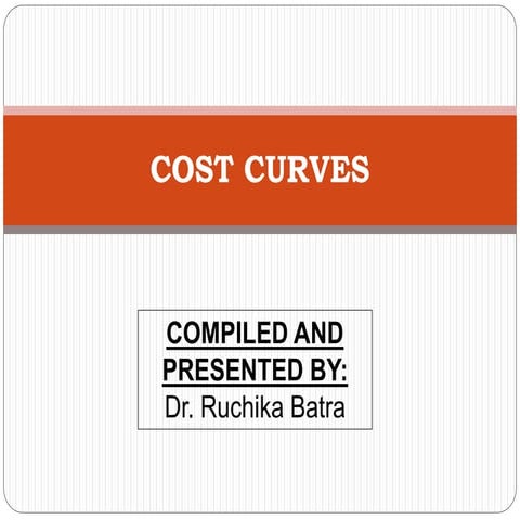 Cost Curves | PPTX