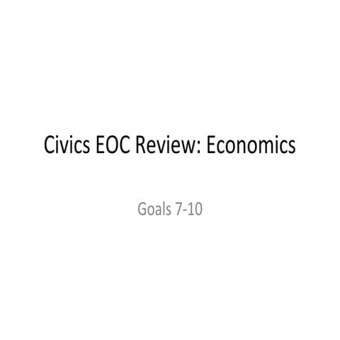 Economics review | PPT
