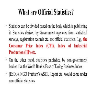 Economic Statistics and official statistics.pptx