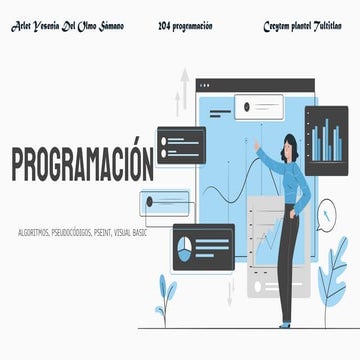 Introduccion a la programación, algoritmos, PSeint y Visual basic | PPTX