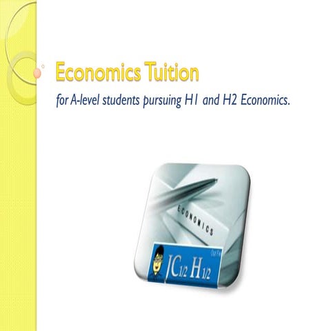 Economics Tuition | PDF