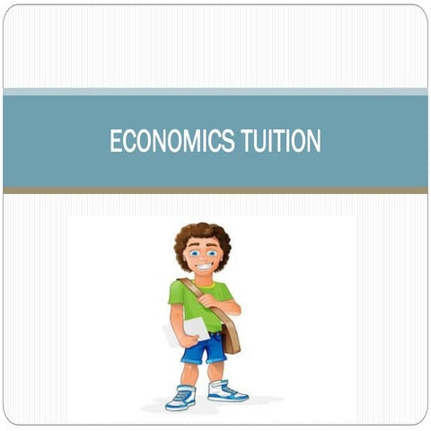Economics Tuition | PPT