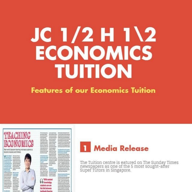 Economics Tutor | PPTX