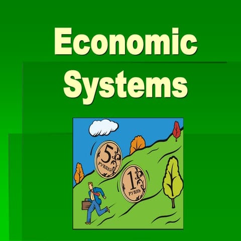 economic systems.pdf | Business | Business and Finance
