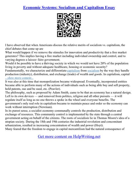 Economic models capitalism, socialism, communism | PPTX