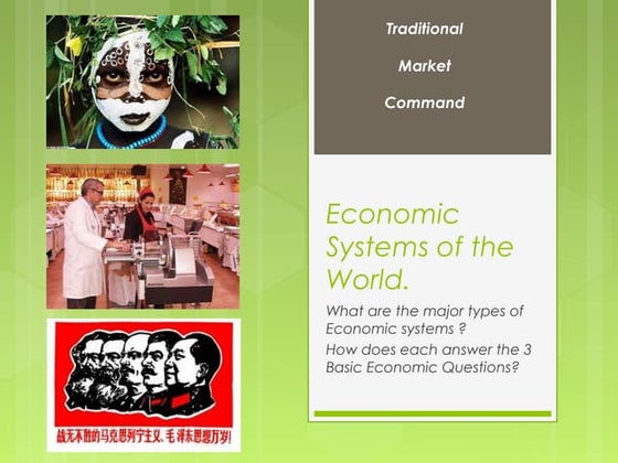 4-Different-Economic-Systems powerpoint presentation | PPT