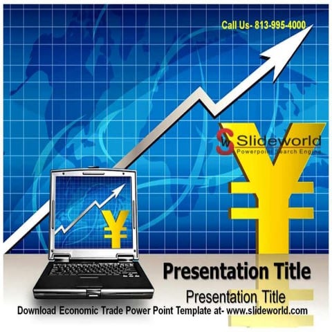 Economic trade powerpoint template | PPTX