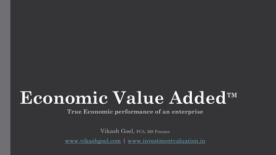 Economic value added | PPT