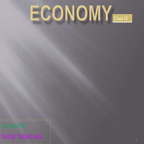 Economy | PPT