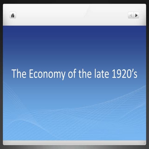 Causes of the Great Depression Powerpoint | PPT