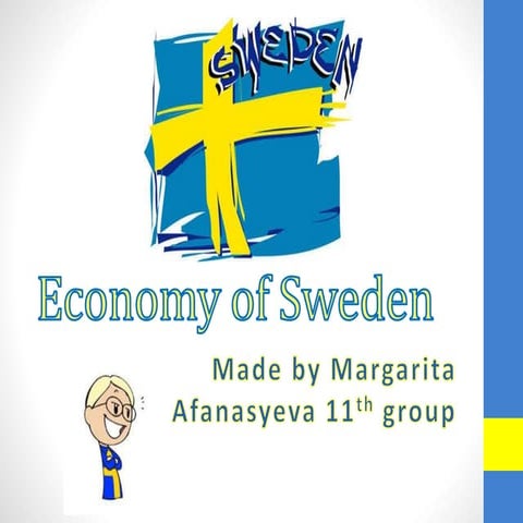 Economy of Sweden | PPTX
