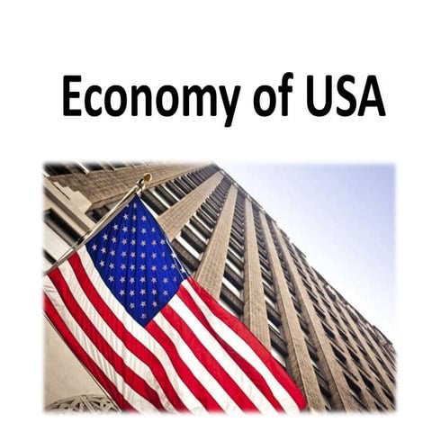 Economy of usa | PPTX