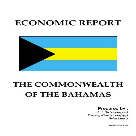 Economic report: The Commonwealth of the Bahamas | PDF