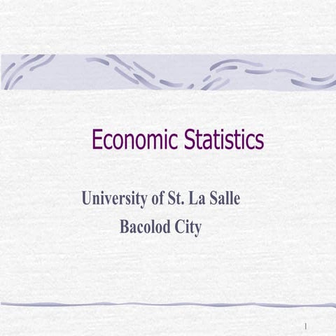 Econ stat1 | PPTX