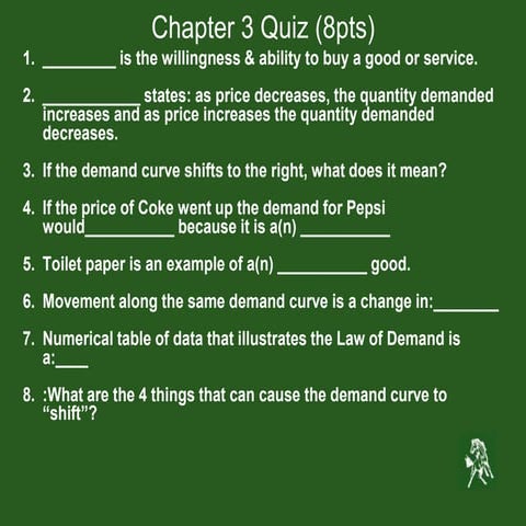 Supply and Demand Worksheet | PDF