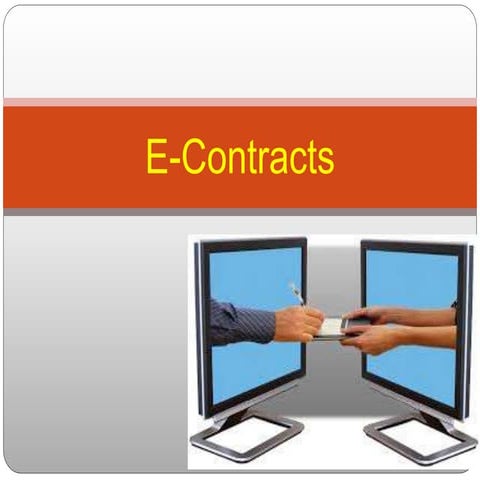 Econtracts | PPT