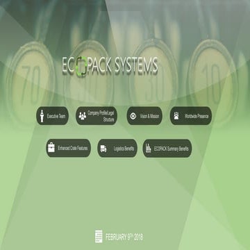 Ecopack company presentation | PPTX