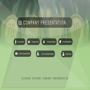 Ecopack systems company presentation | PPTX