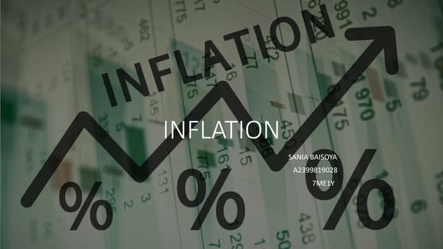 M.L Dumisa- Grade 12 Economics- Inflation.pdf