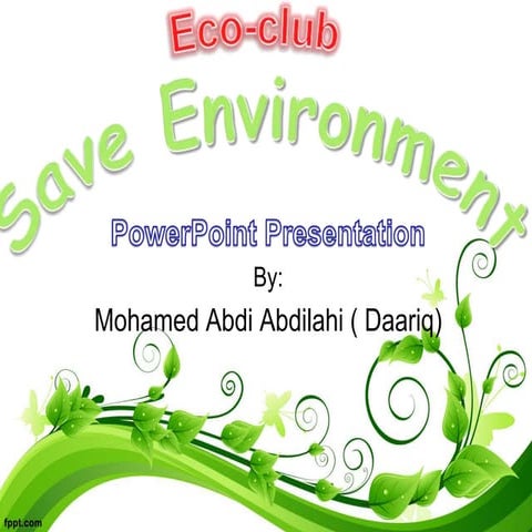 Environmental control organization ( presentation ) | PPTX