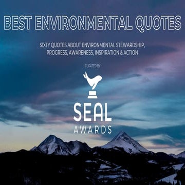 60 Best Environmental Quotes | PDF