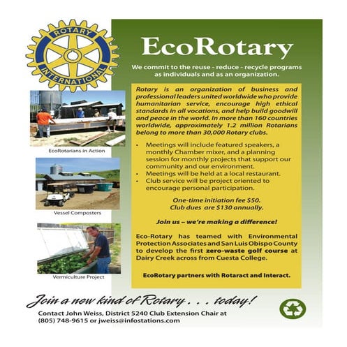 Eco-Rotary Introduction | PDF