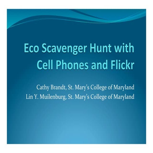 Ecosystem_Scavenger_Hunt_7-1-10 | PPT