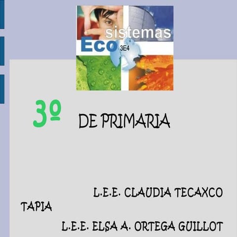 Ecosistemas | ODP | Geography | Science