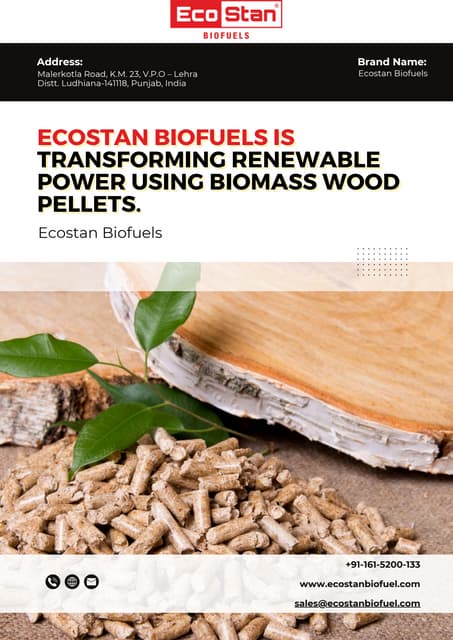 Learn the Power of Biomass Wood Pellets. | PDF