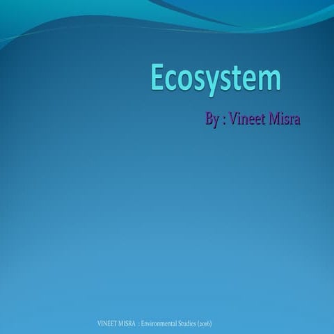 Ecosystems | PPT