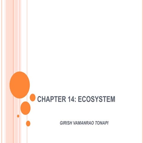 ecosystem class 12 ppt investigatory project | PPTX