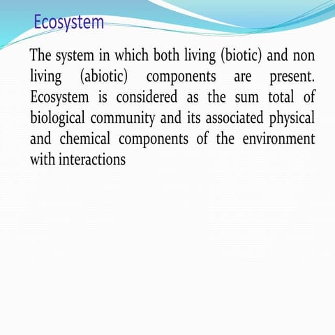 Ecosystem | PPT