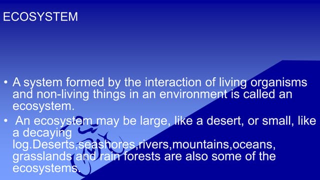 Habitats for plants and animals | PPT