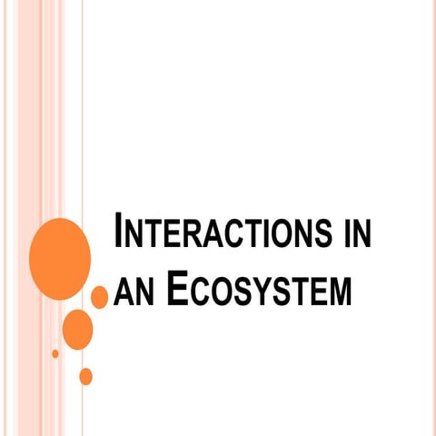 Lesson 1: Ecosystem (Fourth Quarter Period) | PPTX