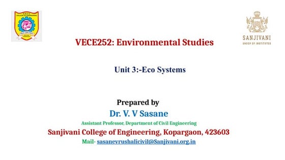 Ecosystem Structure And Function Pptx